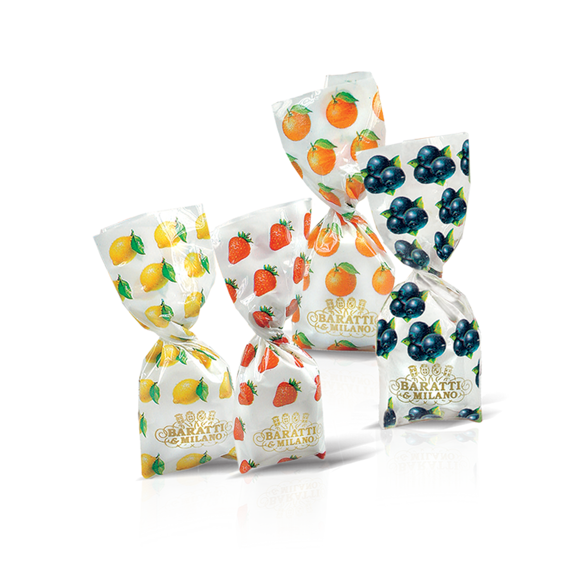 Caramelle Ripiene Alla Frutta 4 Gusti - 500g